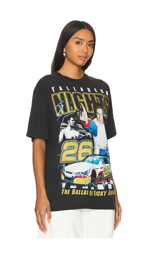 PHILCOS Talladega Nights Collage Boxy Tee In Black
