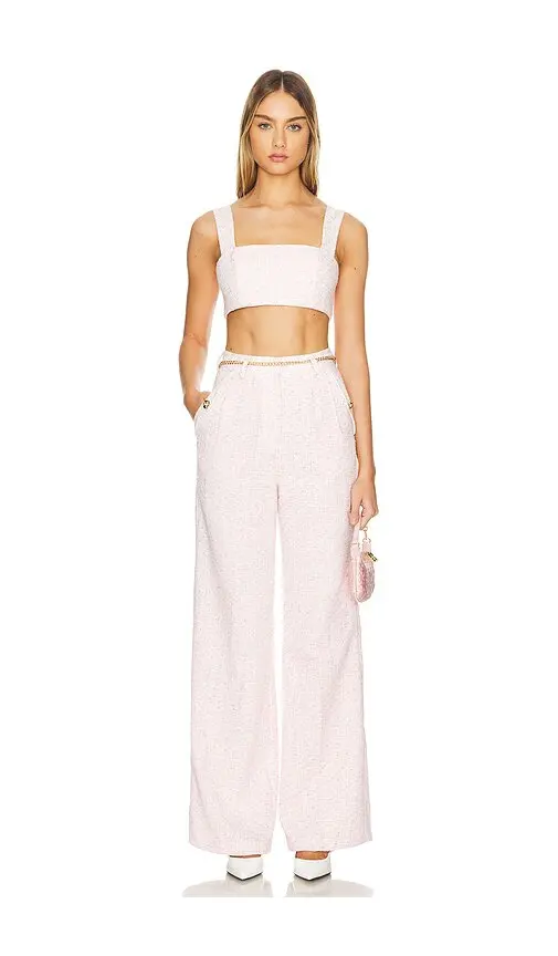 Amanda Uprichard Tish Top - Blush Multi