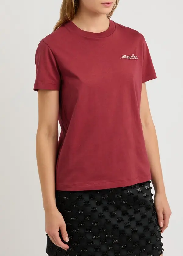 Moncler Logo Cotton T-shirt