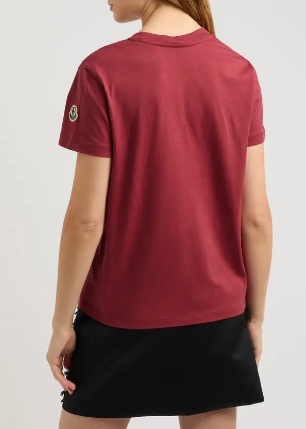 Moncler Logo Cotton T-shirt