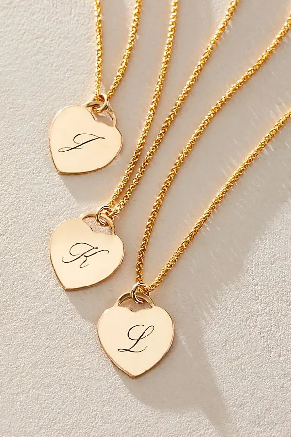 SET & STONES Personalized Alice Necklace - K