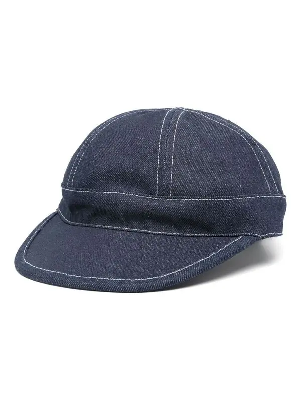 Jacquemus La Casquette Barco Denim Cap - Blue
