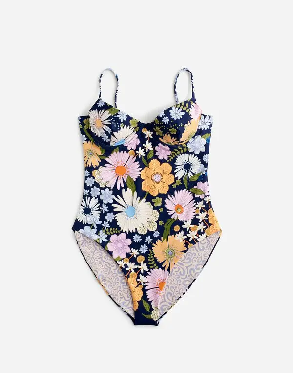 Madewell X Agua Bendita Petra One-piece Swimsuit - Multi