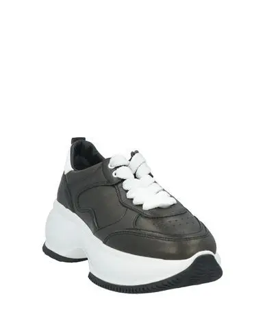 Hogan Low-top Leather Sneakers - Black