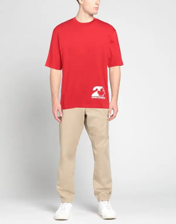 Dsquared2 T-shirt Size Cotton - Red