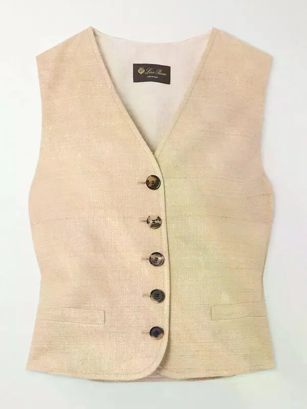 Loro Piana Rob Silk Vest