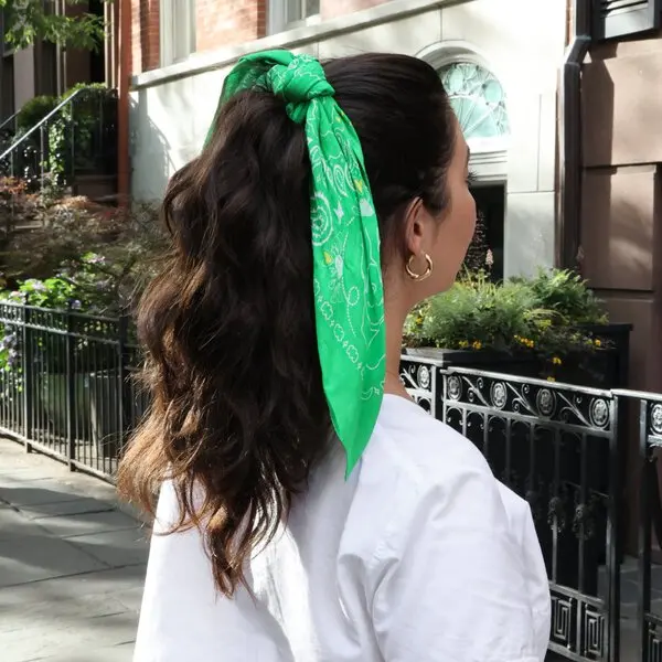 Tata Harper Green Beauty Bandana