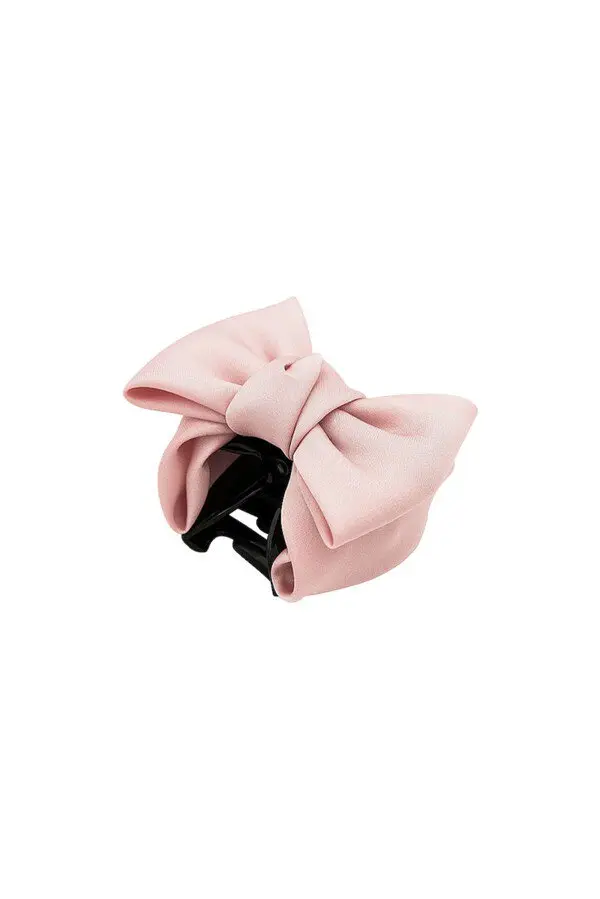 Loveshackfancy Shashi Vera Bow Claw Hair Clip - Pink  display picture 1