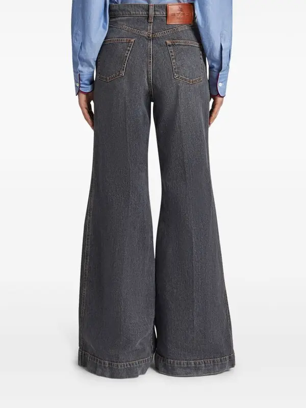 Etro Wide-leg Flared Jeans