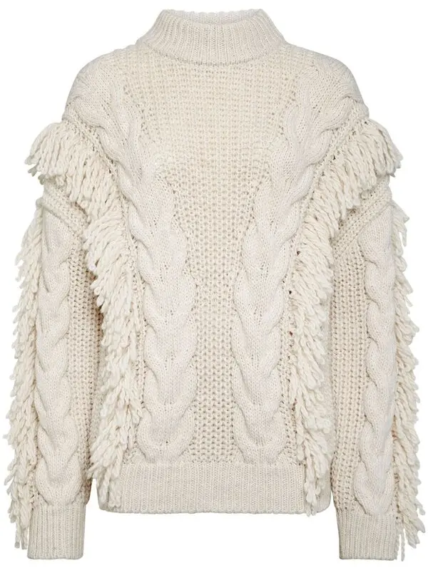 Philipp Plein Skull-embroidered Cable-knit Jumper