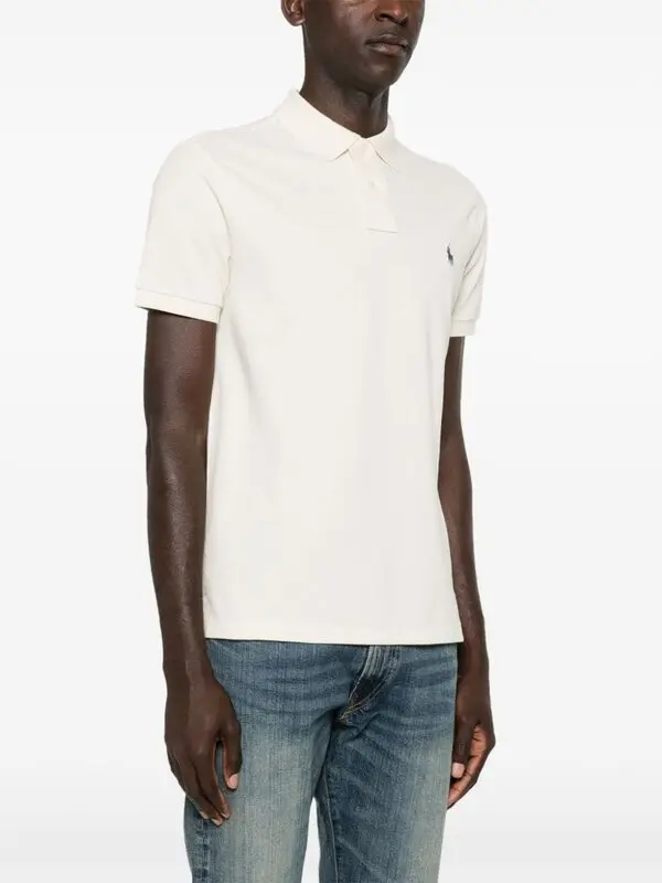 Polo Ralph Lauren Polo Pony-motif Polo Shirt - Neutrals