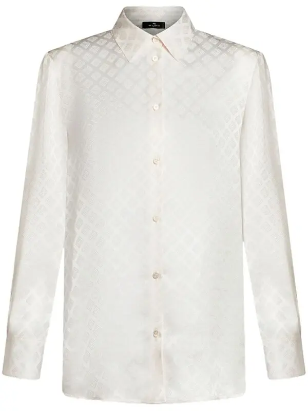 Etro Silk Jacquard Shirt
