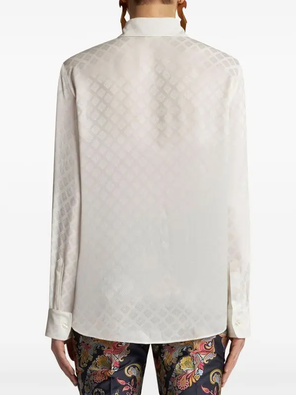 Etro Silk Jacquard Shirt