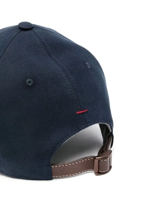 Brunello Cucinelli Logo Baseball Cap - Blue