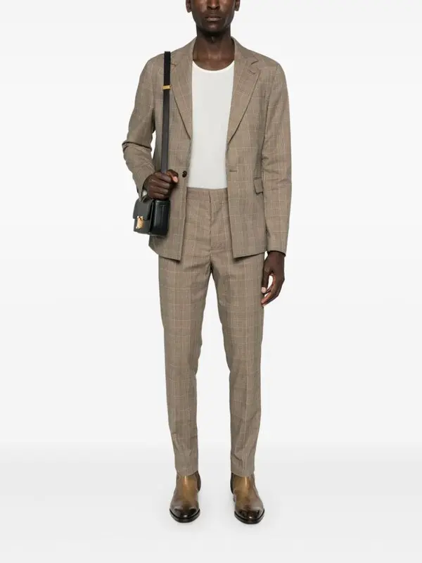 ALLSAINTS Maffrett Fine-check Blazer