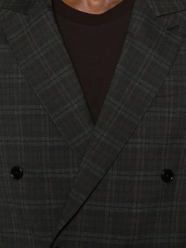 ALLSAINTS Spica Checked Blazer
