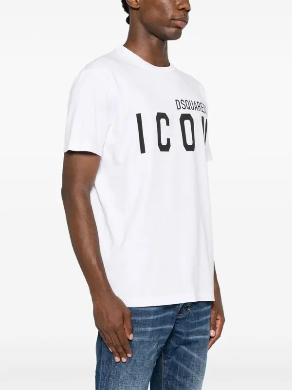 Dsquared2 Logo-print Cotton T-shirt - White