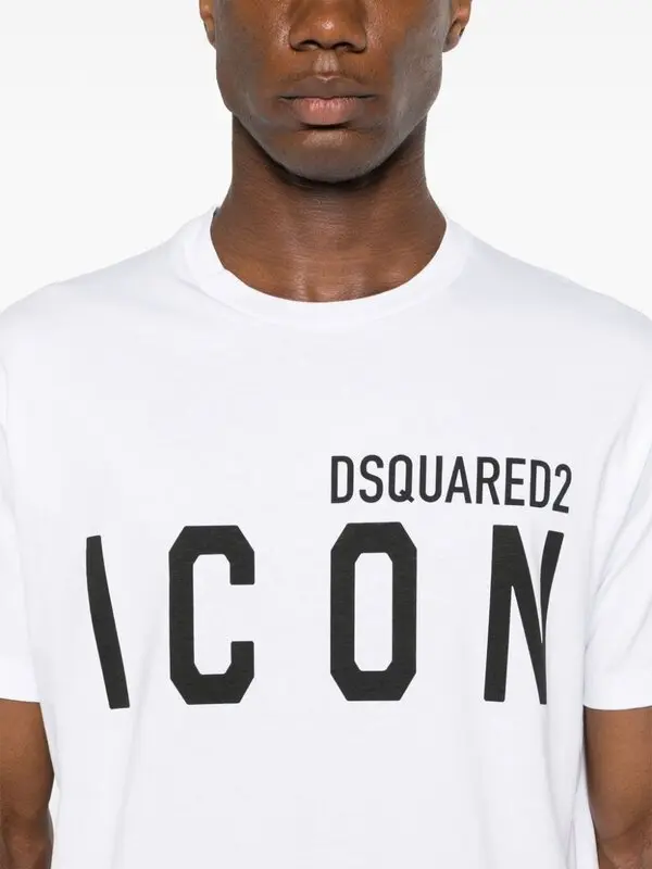 Dsquared2 Logo-print Cotton T-shirt - White