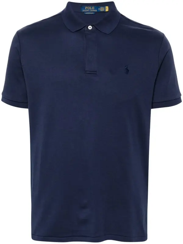 Polo Ralph Lauren Polo Pony-embroidered Polo Shirt - Blue