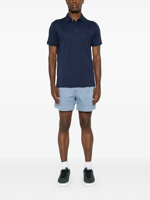 Polo Ralph Lauren Polo Pony-embroidered Polo Shirt - Blue
