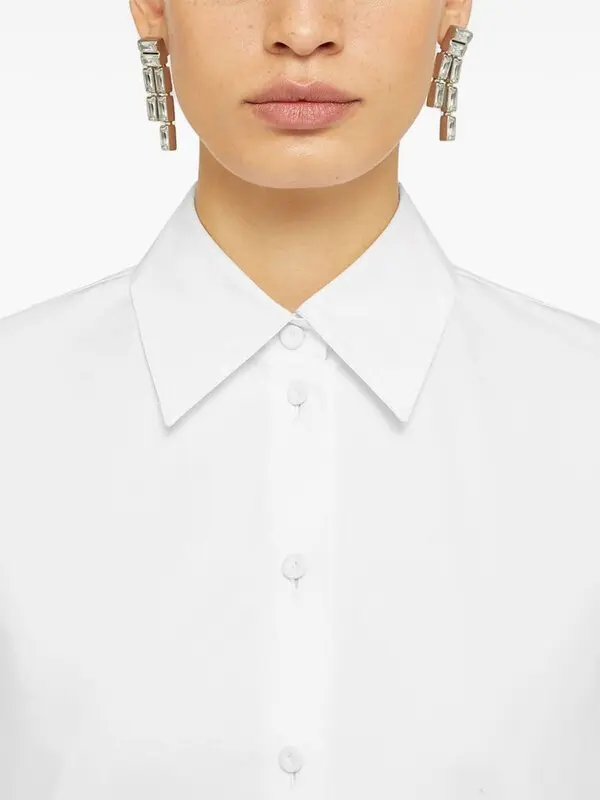 JIL SANDER Classic Collar Cotton Shirt