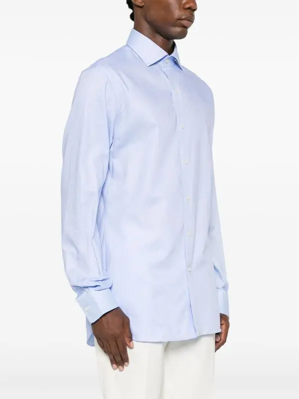 Polo Ralph Lauren Polo Pony-embroidered Cotton Shirt - Blue