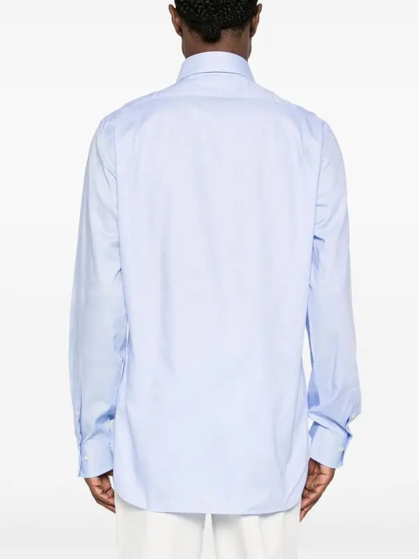Polo Ralph Lauren Polo Pony-embroidered Cotton Shirt - Blue