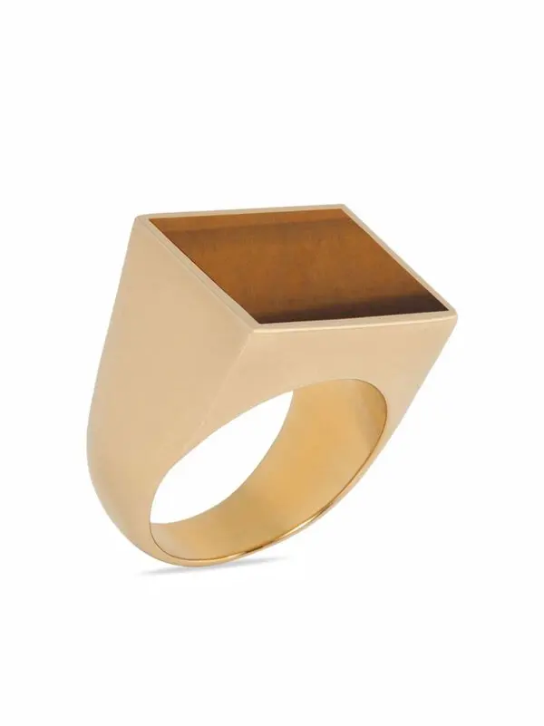 Dries Van Noten Gemstone Signet Ring
