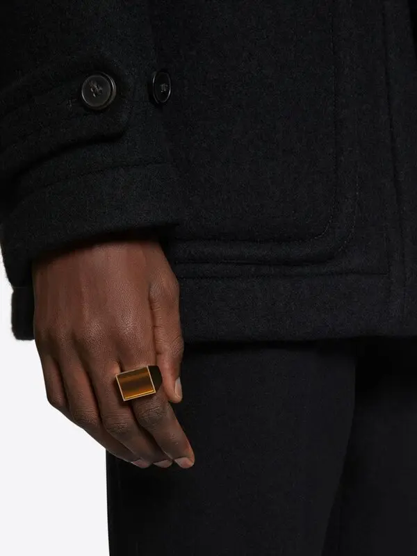 Dries Van Noten Gemstone Signet Ring