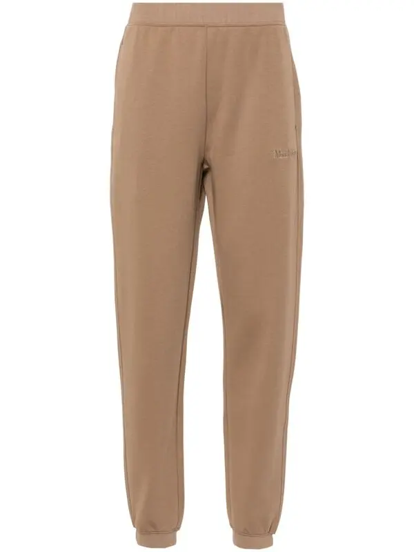 Max Mara Logo-embroidered Track Pants