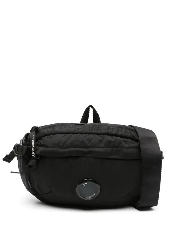 C.P. COMPANY Nylon B Crossbody Belt Bag - Black