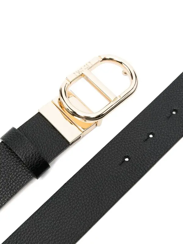 TWINSET Logo-buckle Reversible Belt