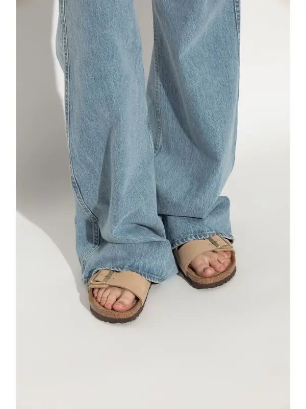 BIRKENSTOCK Arizona Leather Sandals - Neutrals