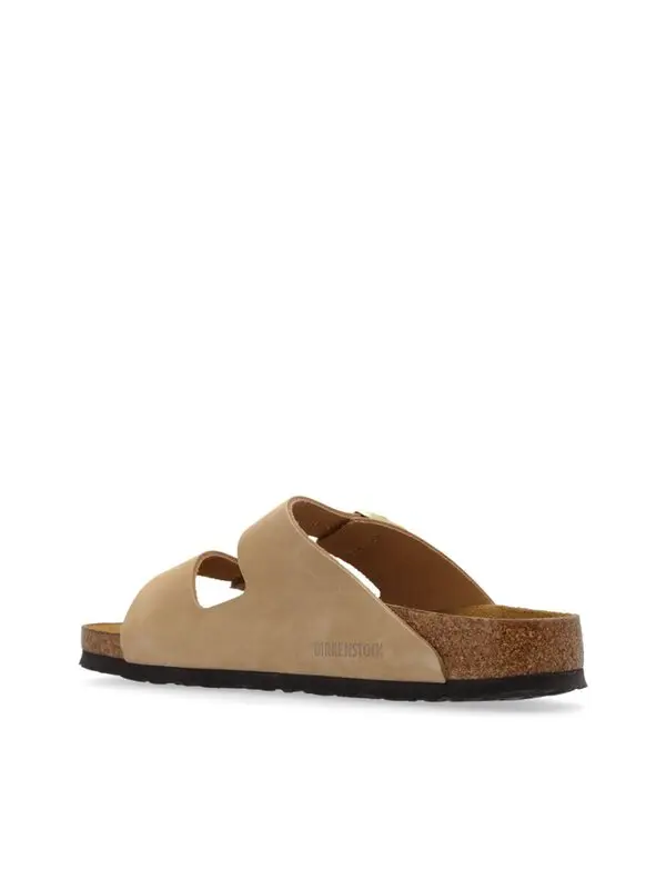 BIRKENSTOCK Arizona Leather Sandals - Neutrals