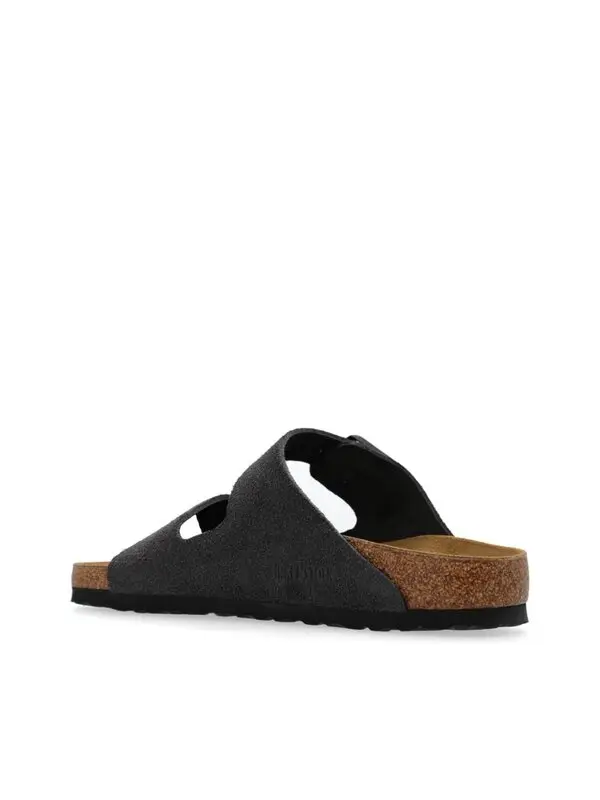 BIRKENSTOCK Arizona Suede Sandals - Grey