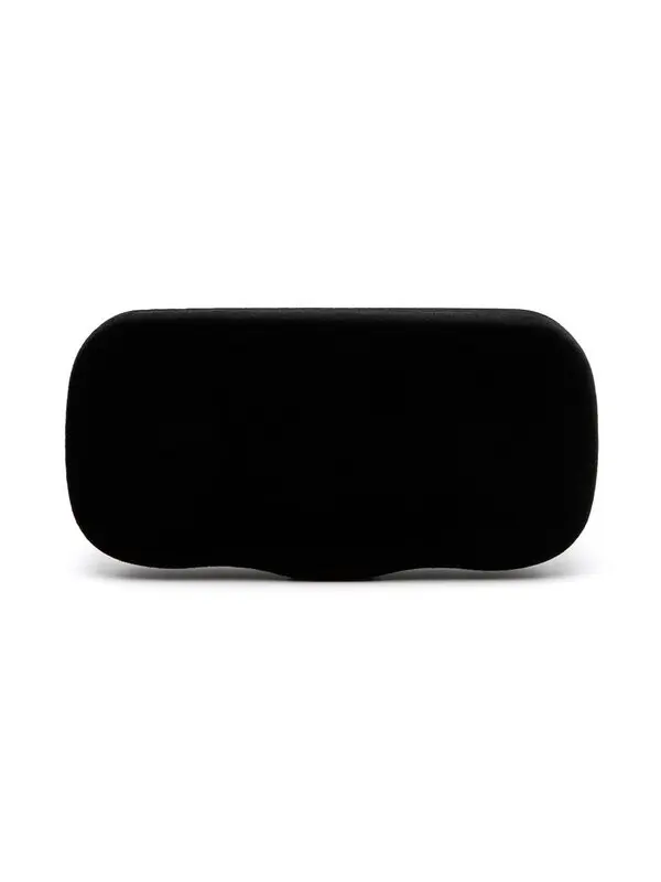 Linda Farrow Lola Rectangle Sunglasses - Black