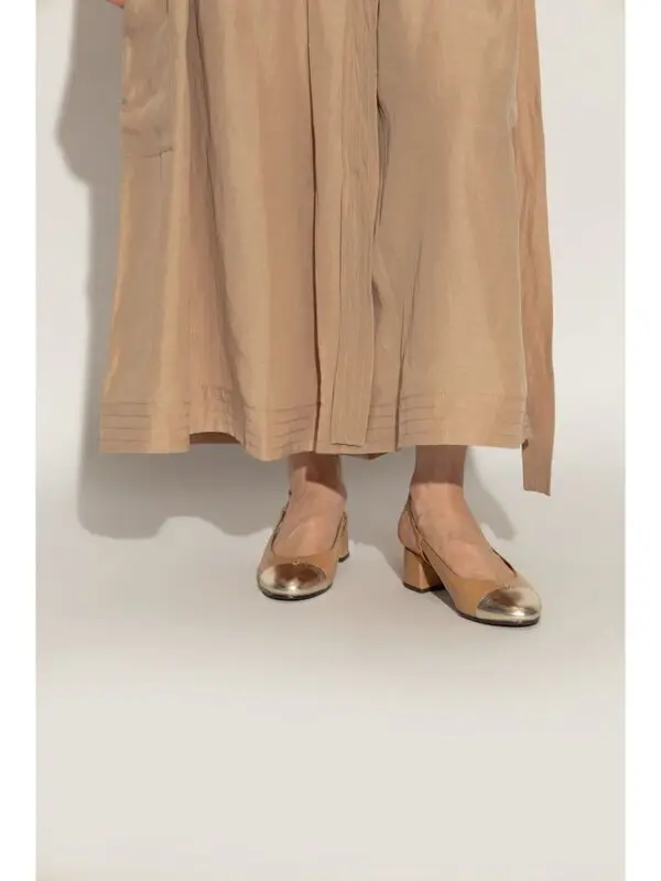 Tory Burch 45mm Slingback Pumps - Neutrals