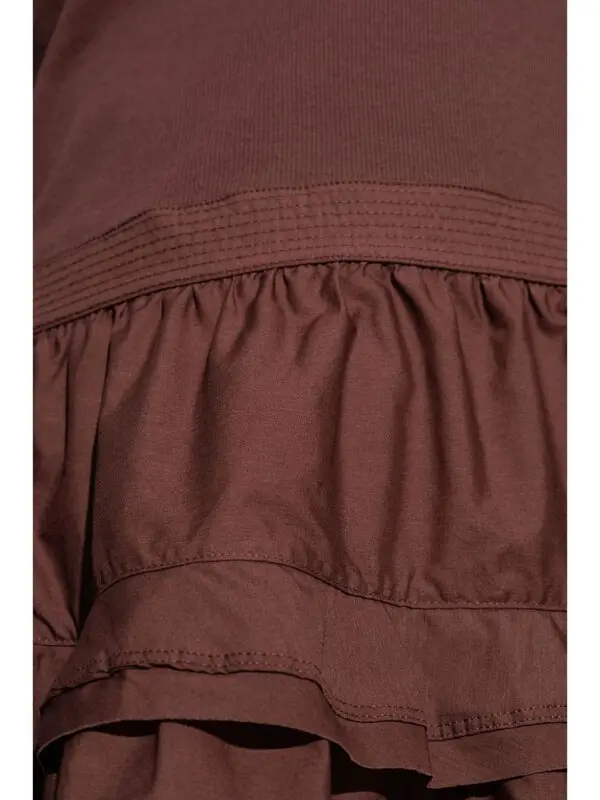 Ulla Johnson Tilda Cotton Mini Dress - Brown