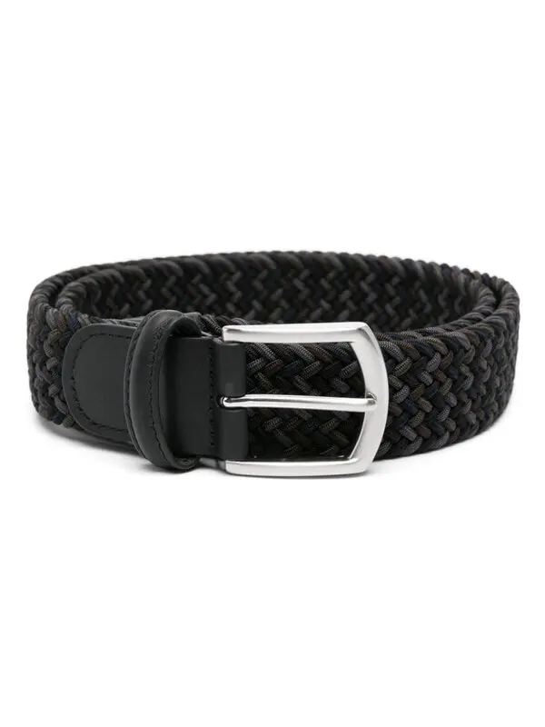 Anderson's Woven Elasticated Belt - Black
