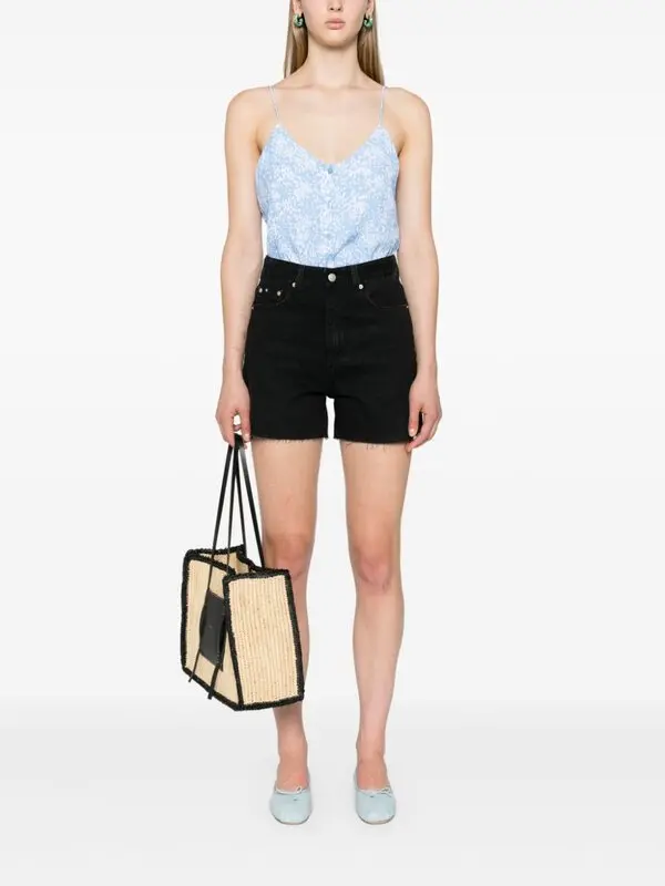Calvin Klein Floral-print Crepe Blouse