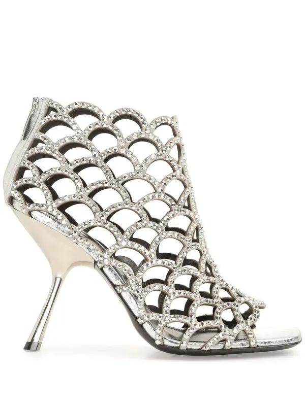 SERGIO ROSSI Sr Mermaid 100mm Sandals