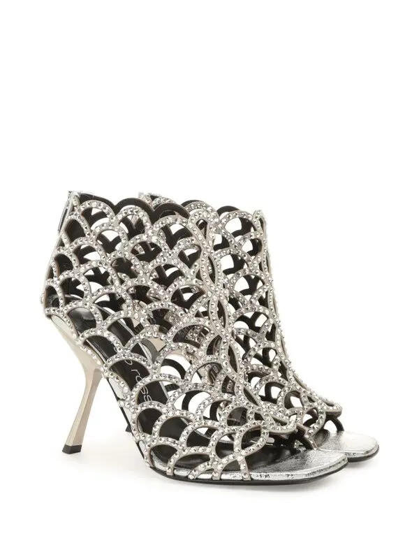 SERGIO ROSSI Sr Mermaid 100mm Sandals
