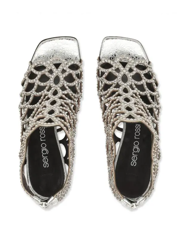 SERGIO ROSSI Sr Mermaid 100mm Sandals