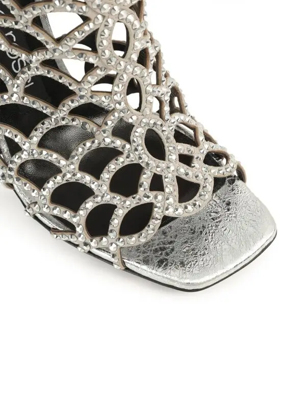 SERGIO ROSSI Sr Mermaid 100mm Sandals
