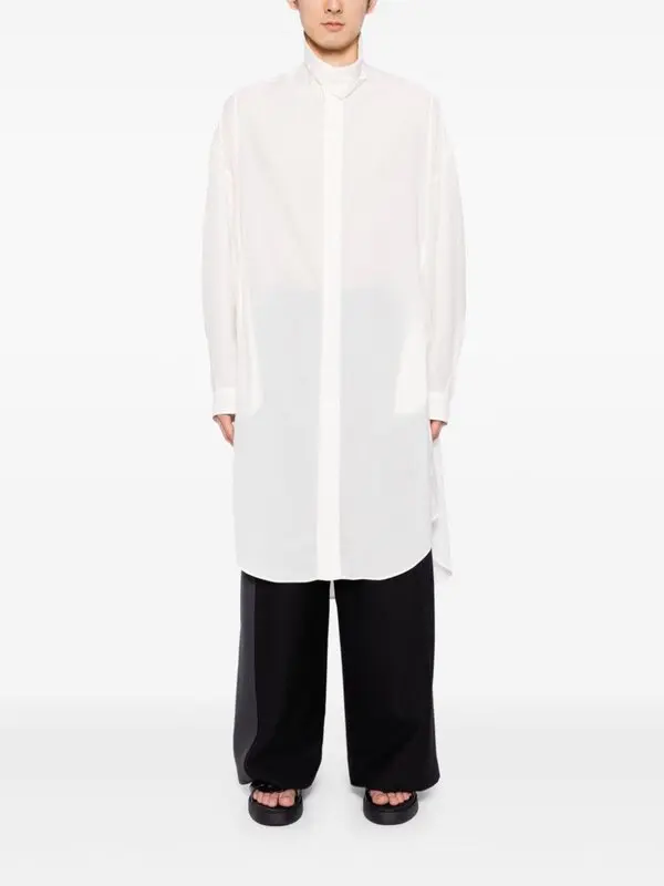 JULIUS Drop-shoulder Poplin Shirt