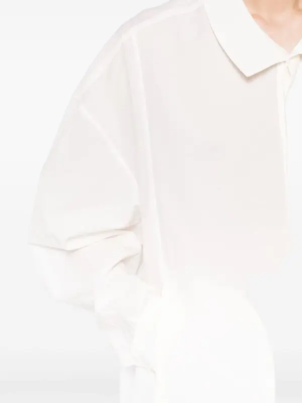 JULIUS Drop-shoulder Poplin Shirt
