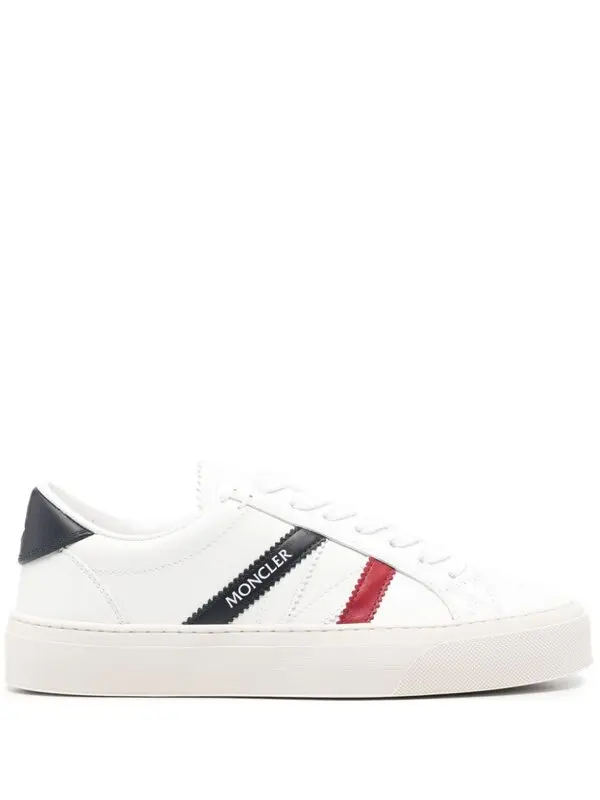 Moncler Monaco M Lace-up Sneakers - White