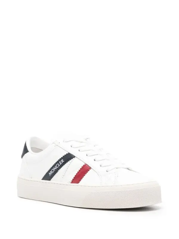 Moncler Monaco M Lace-up Sneakers - White
