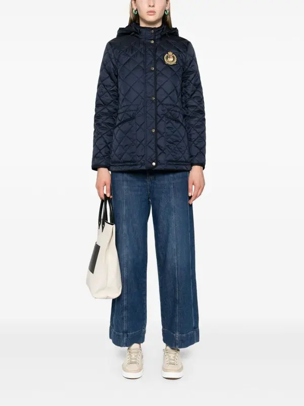 Ralph Lauren Logo-patch Quilted Jacket