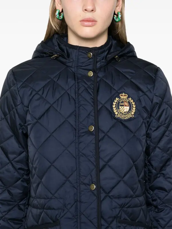 Ralph Lauren Logo-patch Quilted Jacket